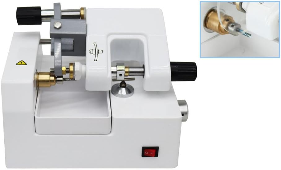 Optical Lens Cutter Milling Machine – 70W Electric Spectacle Lens Edge ...