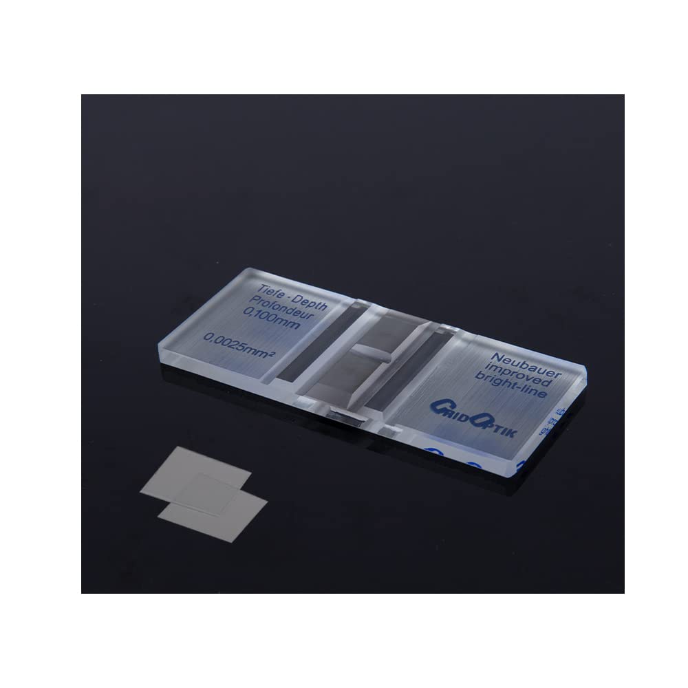 Improved Neubauer Hemocytometer Cell Counting Chamber with Bright Line ...