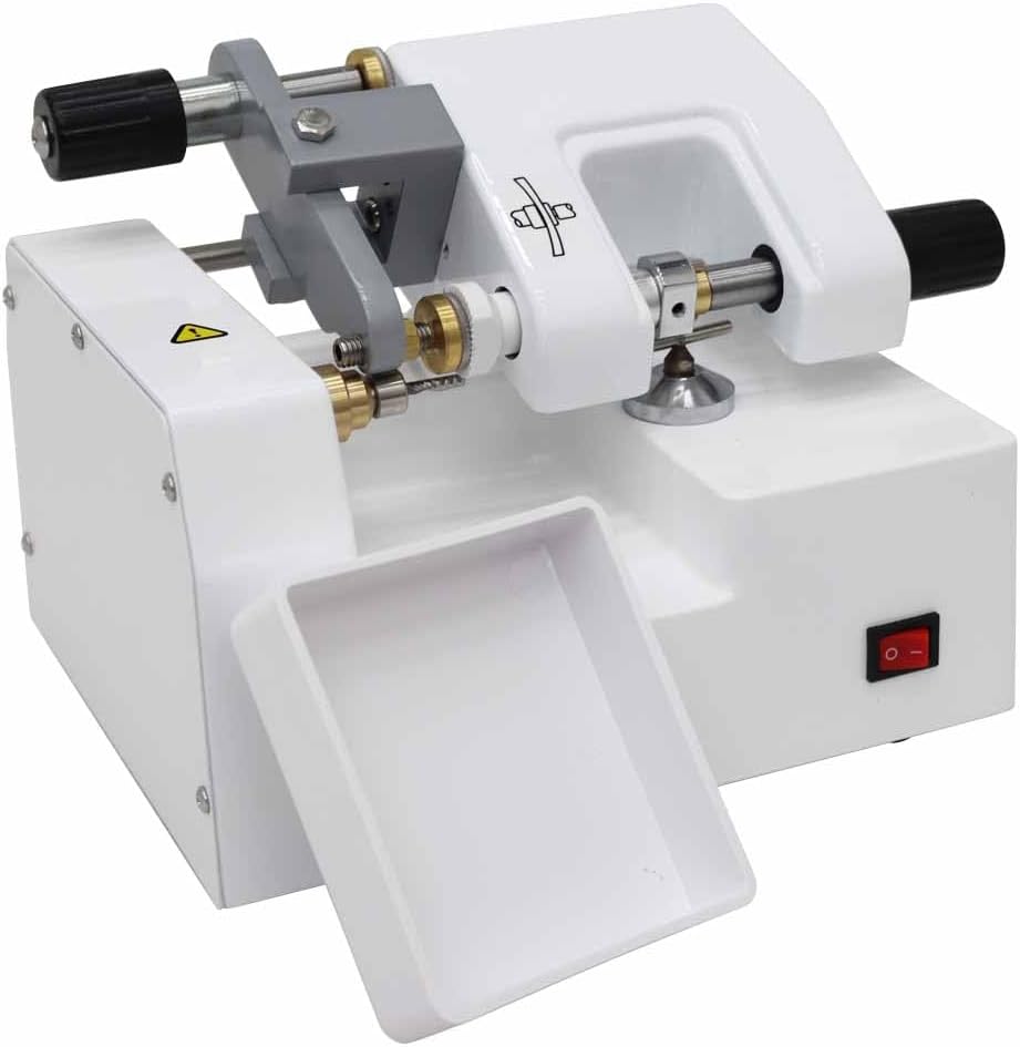 Optical Lens Cutter Milling Machine – 70W Electric Spectacle Lens Edge ...