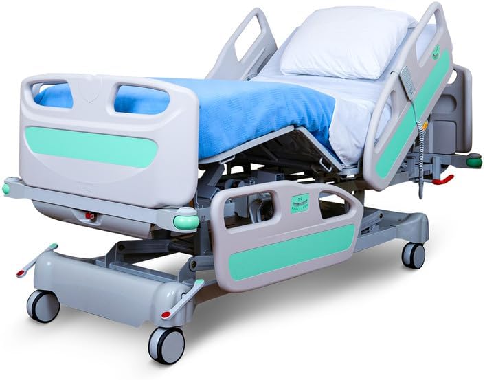 Premium Electric Hospital Bed – 5 Functions, LINAK Motor, Battery Back ...