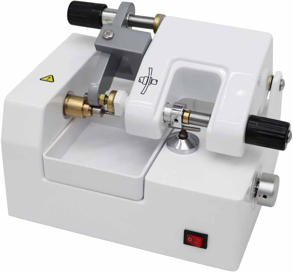 Optical Lens Cutter Milling Machine – 70W Electric Spectacle Lens Edge ...