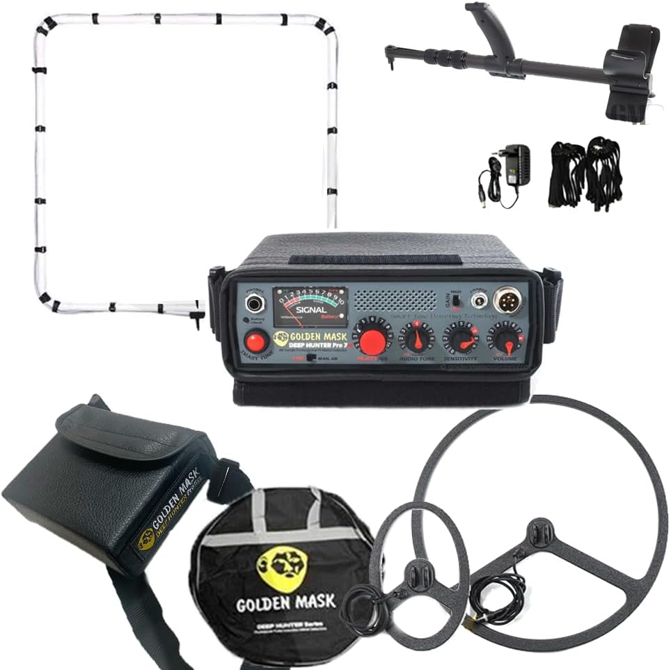 Pulse Induction (PI) Metal Detector with AGEB | Deep Detection & Auto ...