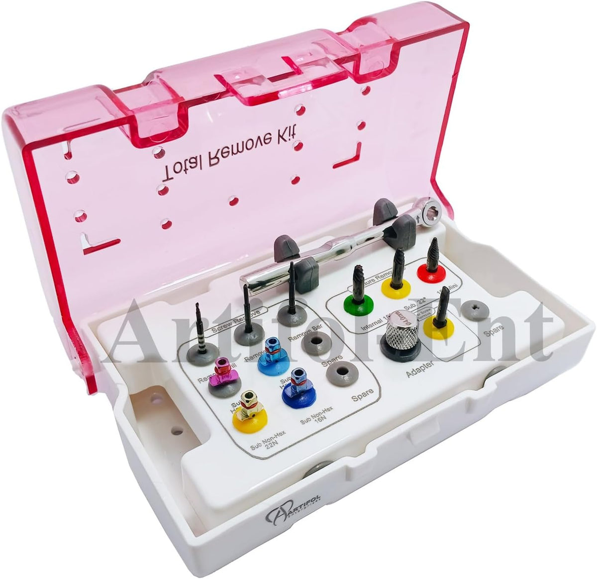 13-Piece Dental Implant Screw & Fixture Removal Kit – SOS Broken Screw ...