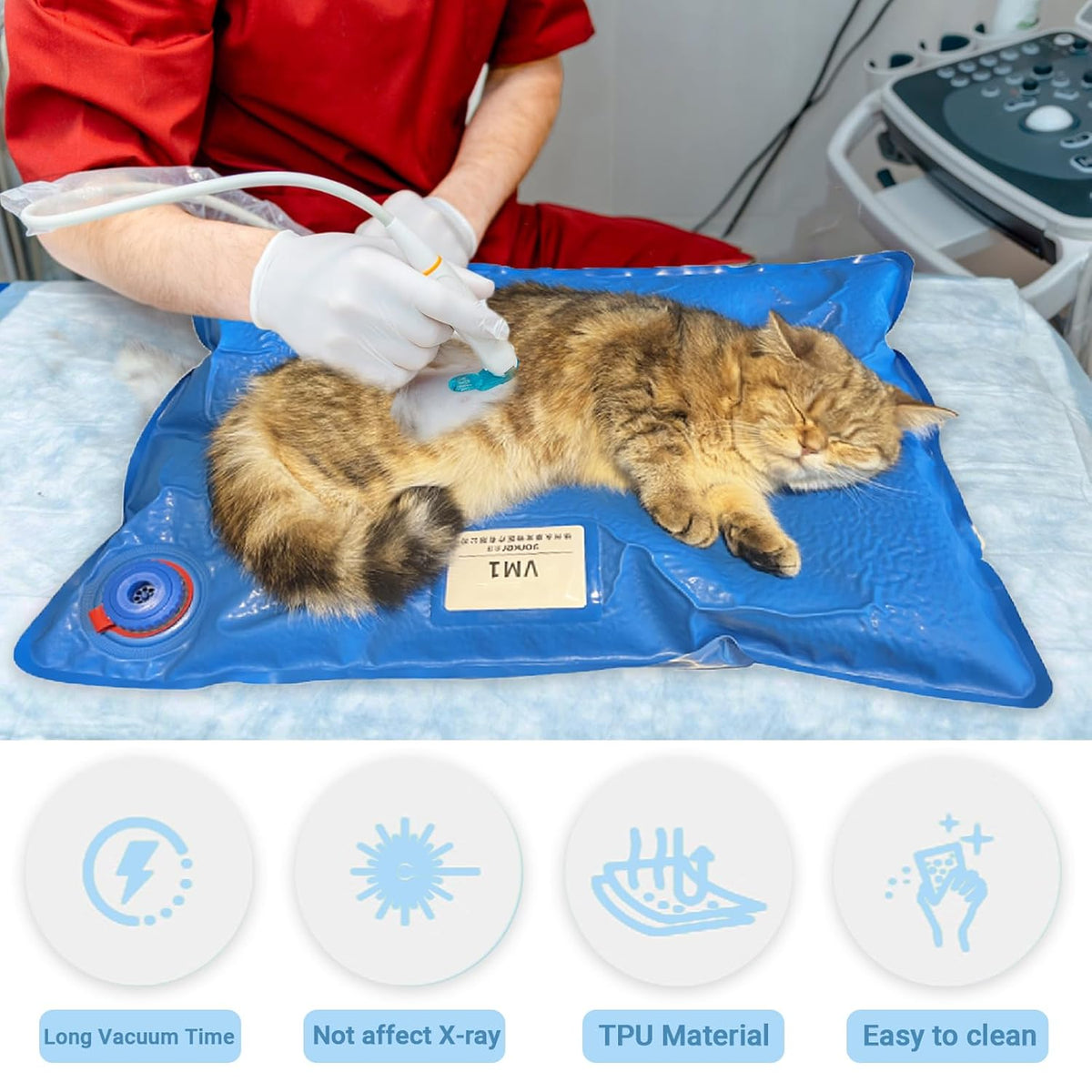 Pet Surgical Vacuum Positioner – X-Ray Immobilization Splint for Cats ...