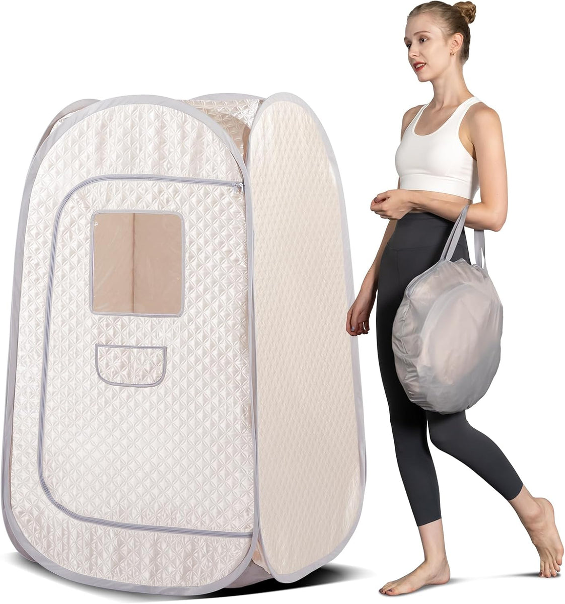 Foldable Ozone Sauna – Portable Home Steam Ozone Therapy Spa Tent – Meubon