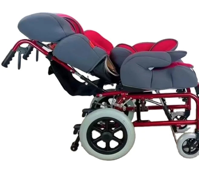 Adjustable Reclining Special Needs Stroller – Aluminum Rehab Wheelchai ...