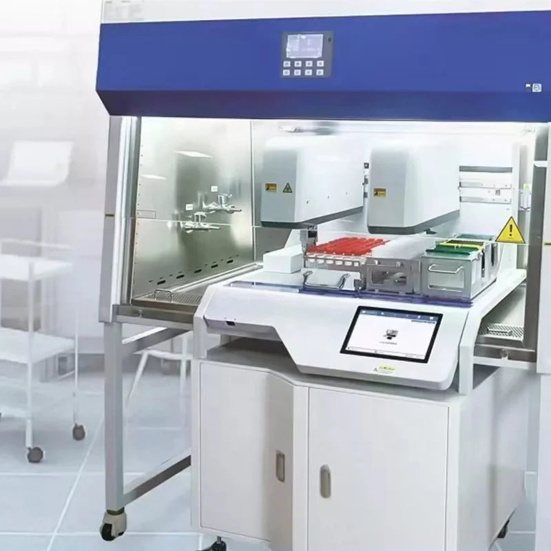 "Efficient Lab Liquid Handling: Automated Pipetting System for 48 Samp ...