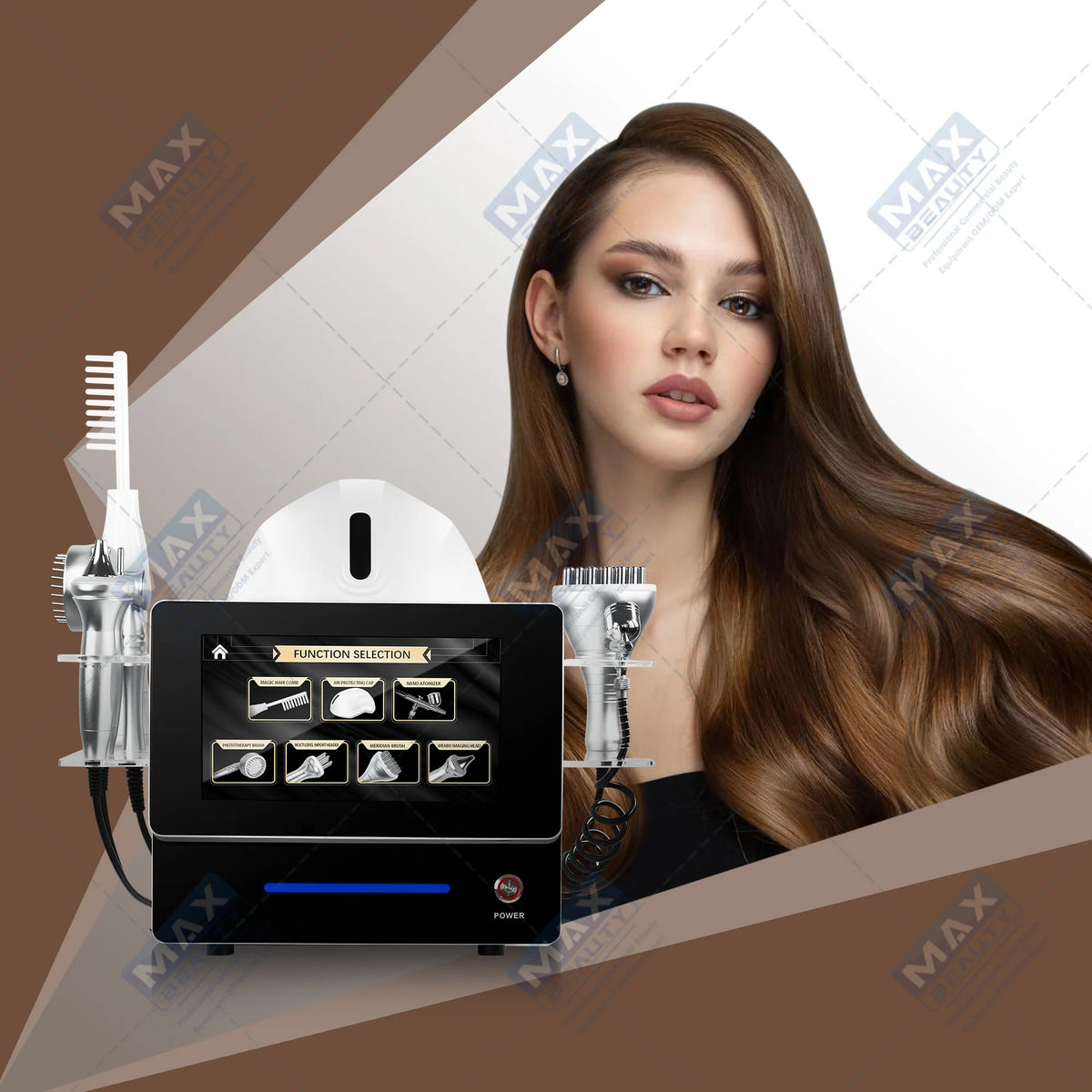 Hair Spa 7-in-1 Scalp Care & Hair Growth Machine – Multi-Function Hair ...