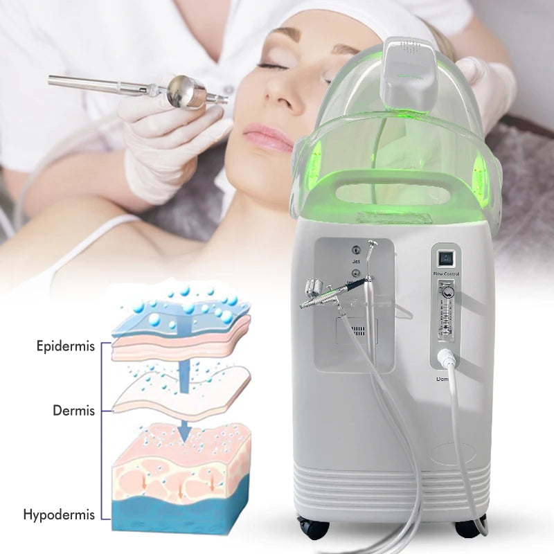 Rejuvenate Skin with Oxygen Therapy Jet Peel Sprayer | Hyperbaric Oxyg ...