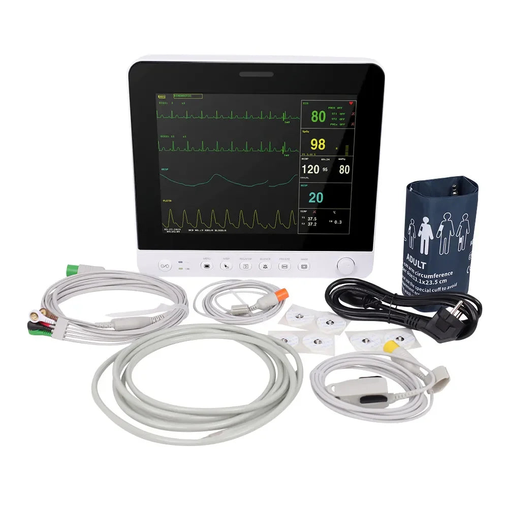 Professional Plastic Shell Medical Vital Signs & Cardiac Patient Monit ...