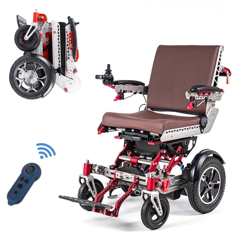 Off-Road Electric Wheelchair: High-End Anodized Aluminum for Disabled ...