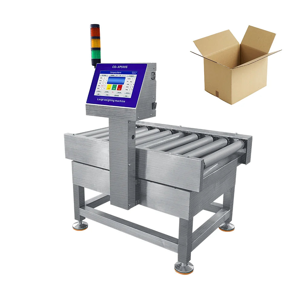 Large Carton Box Dynamic Checkweigher | IP65 Waterproof Automatic Weig — Meubon