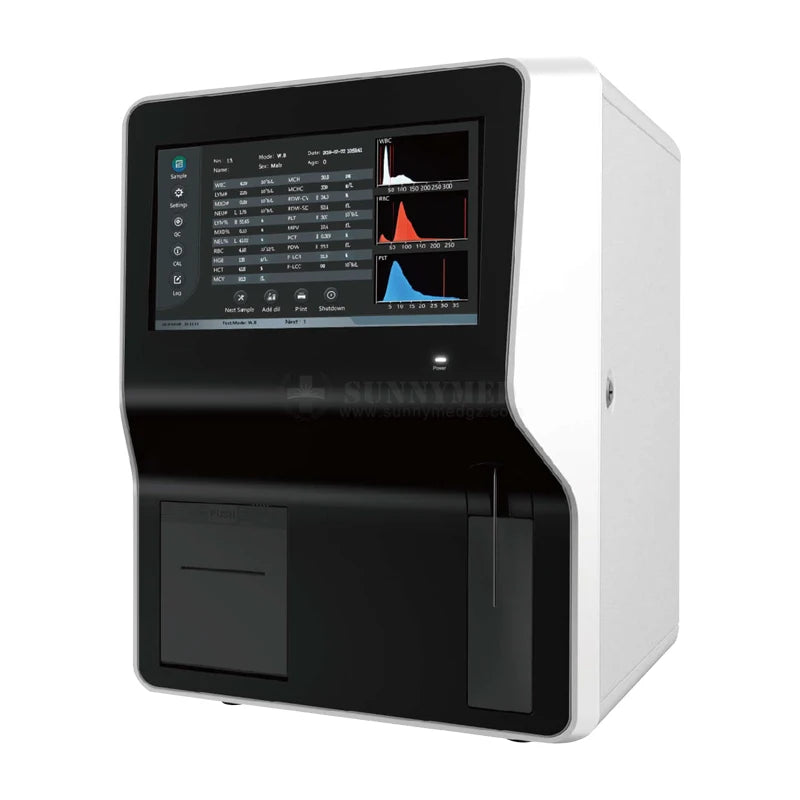 Professional 3-Part Automatic Hematology Analyzer – Blood Test Machine ...