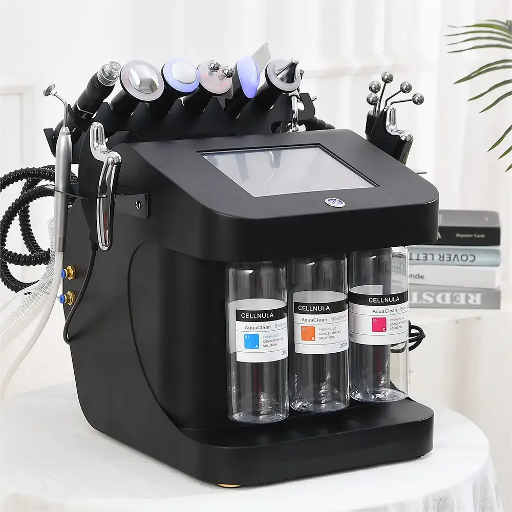 Hydra Bubble Skin Beauty Machine 11-in-1 | Oxygen Jet Peel & Facial Ca ...
