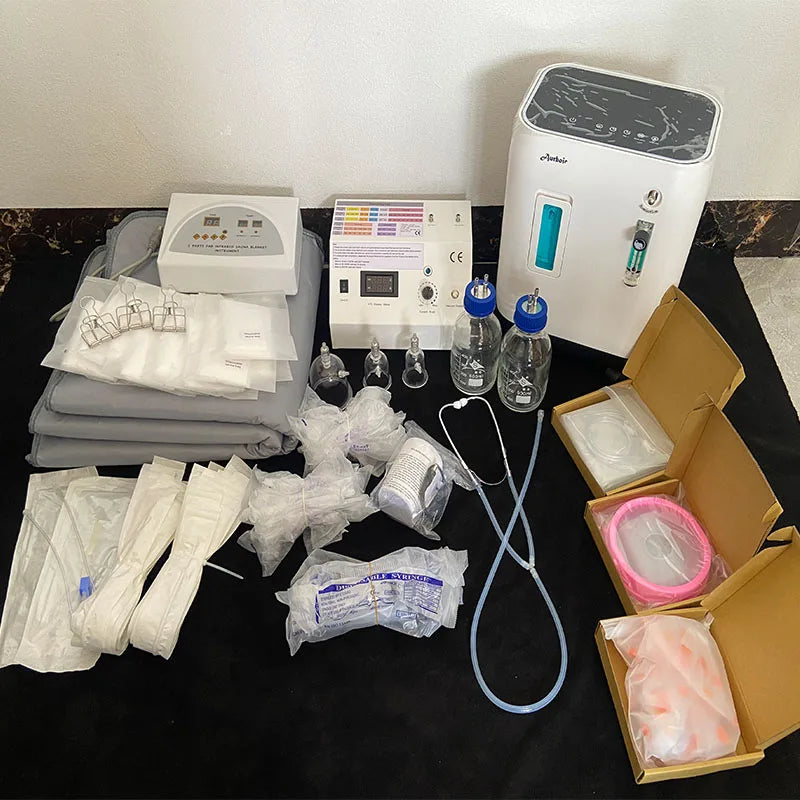 Full Kit Ozone Generator for Medical Therapy: Insufflation and Sauna T ...