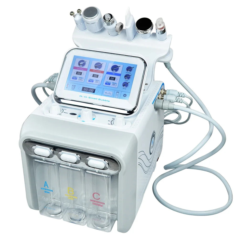 Meubon 6-in-1 Hydra Aqua Facial Machine | Deep Cleaning Skin Care Devi