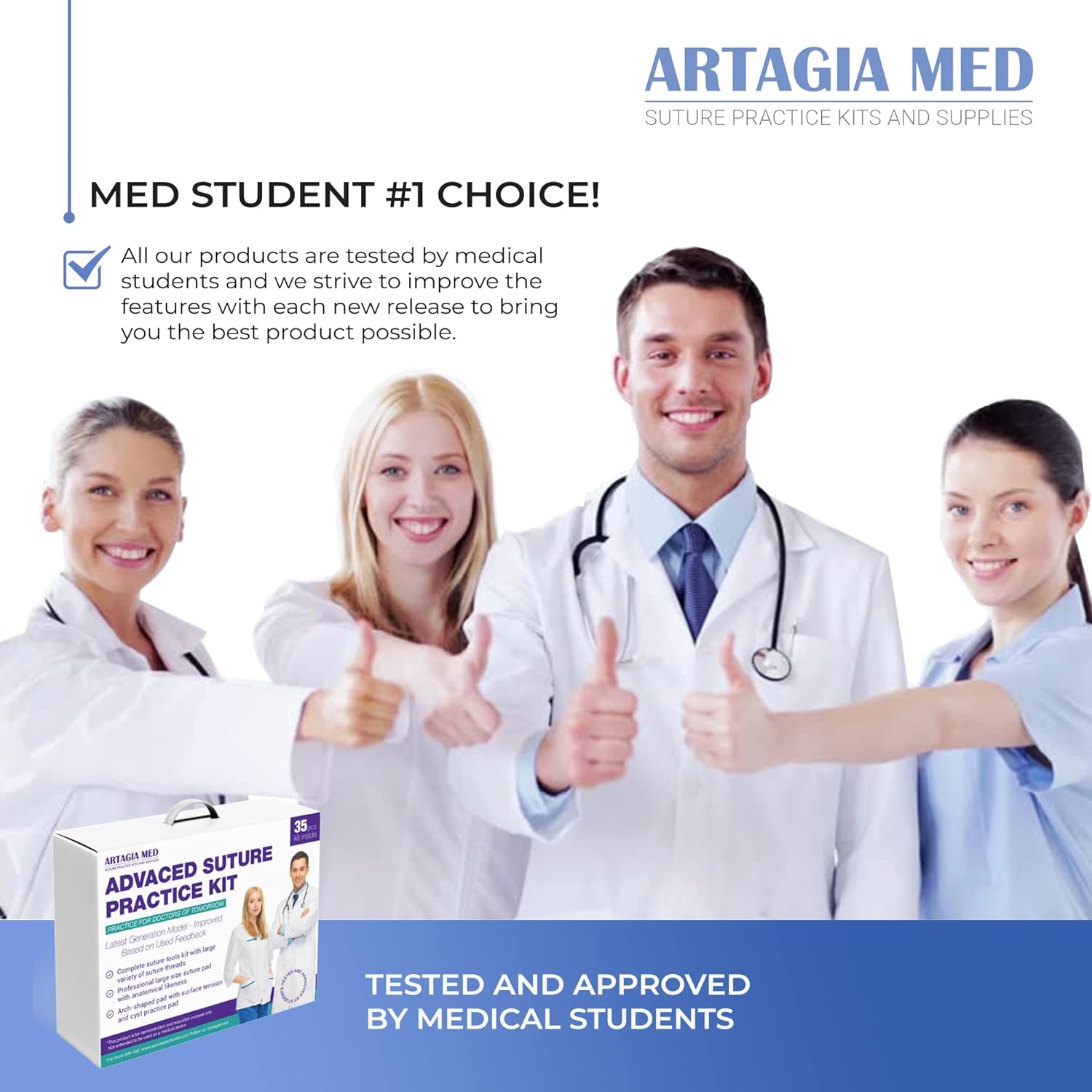 Advanced Practice Kit for Medical Students I Including: Tool Kit with ...