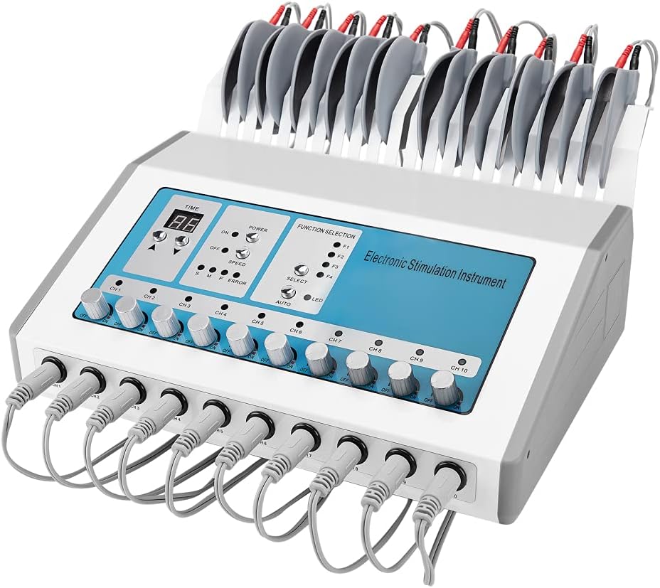 Body Slimming Equipment Electric Muscle Stimulator Electrode Muscle St ...