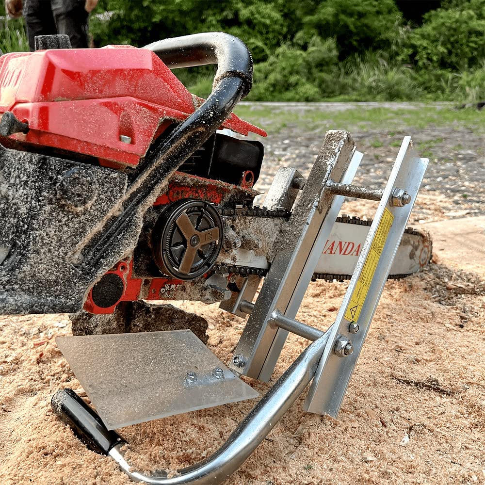 Chainsaw Edging Mill I Mini Mill with 20ft Rails I For Precision Cutti ...