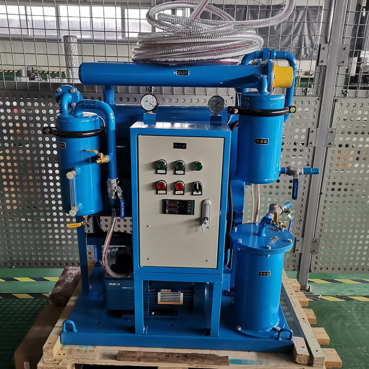150 L/Min Vacuum Oil filter Machine – 10µm Water Removal & Oil Dehydra ...
