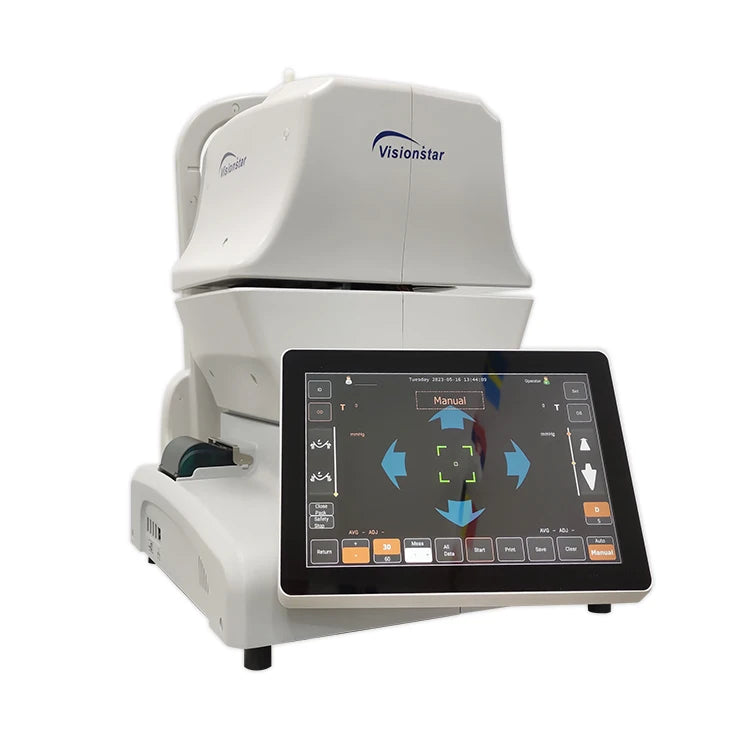 Full Auto Air Puff Digital Tonometer Non Contact Ophthalmic Equipment ...