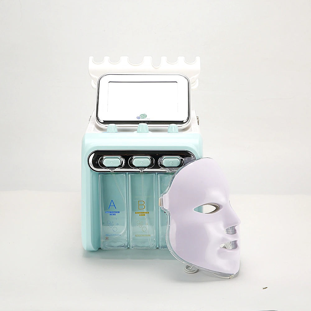 Hydrogen Oxygen 7 in 1 Small Bubble RF Beauty Machine I Face Lifting D ...