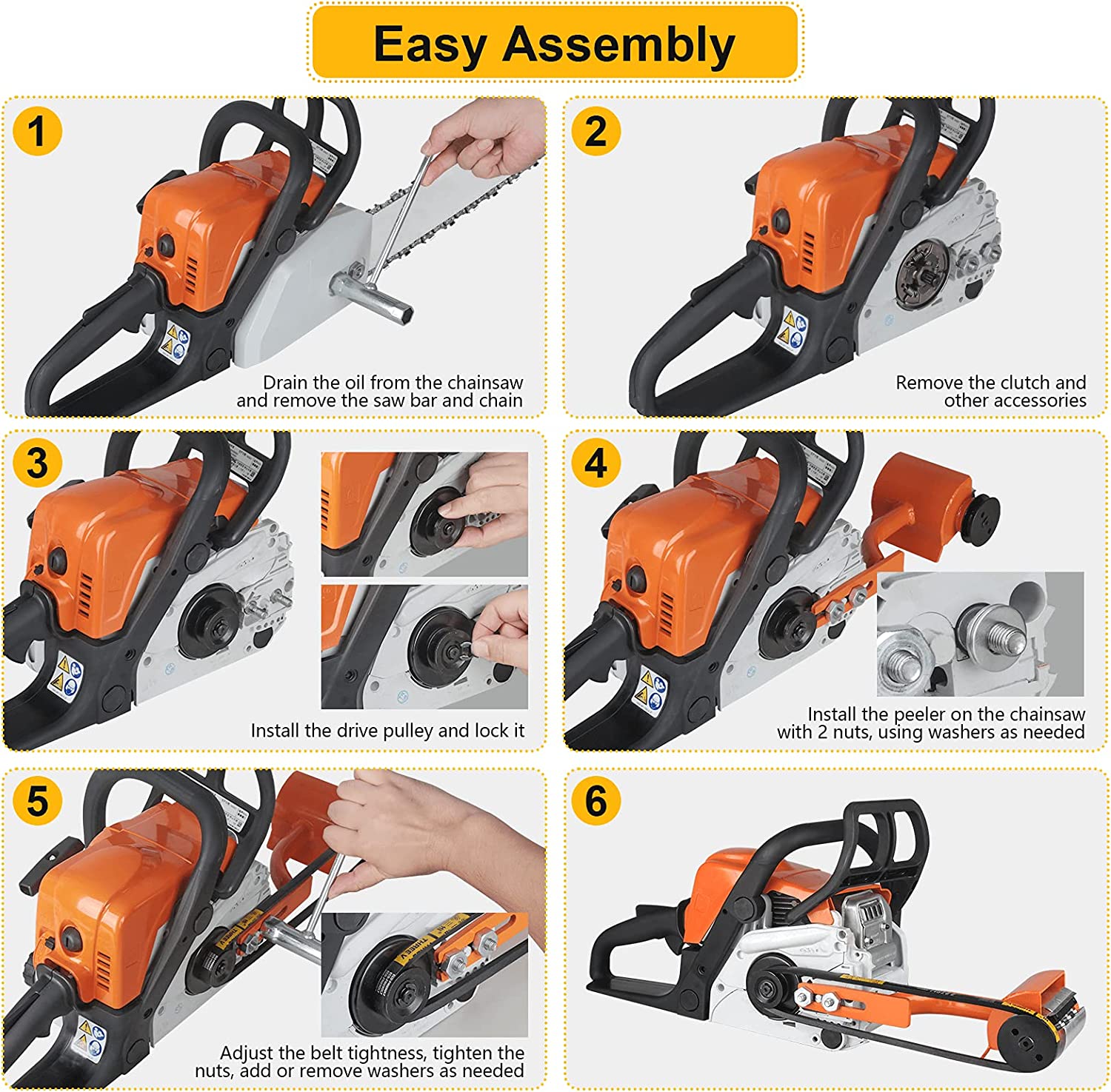 Log Peeler Debarker I Wood Debarking Tool for Timber Processing – Meubon