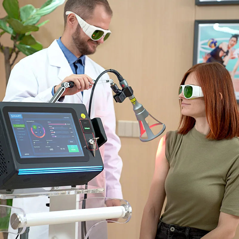 Handy Cure 60W Laser Therapy Device – 810nm, 980nm, 1064nm for Medical ...