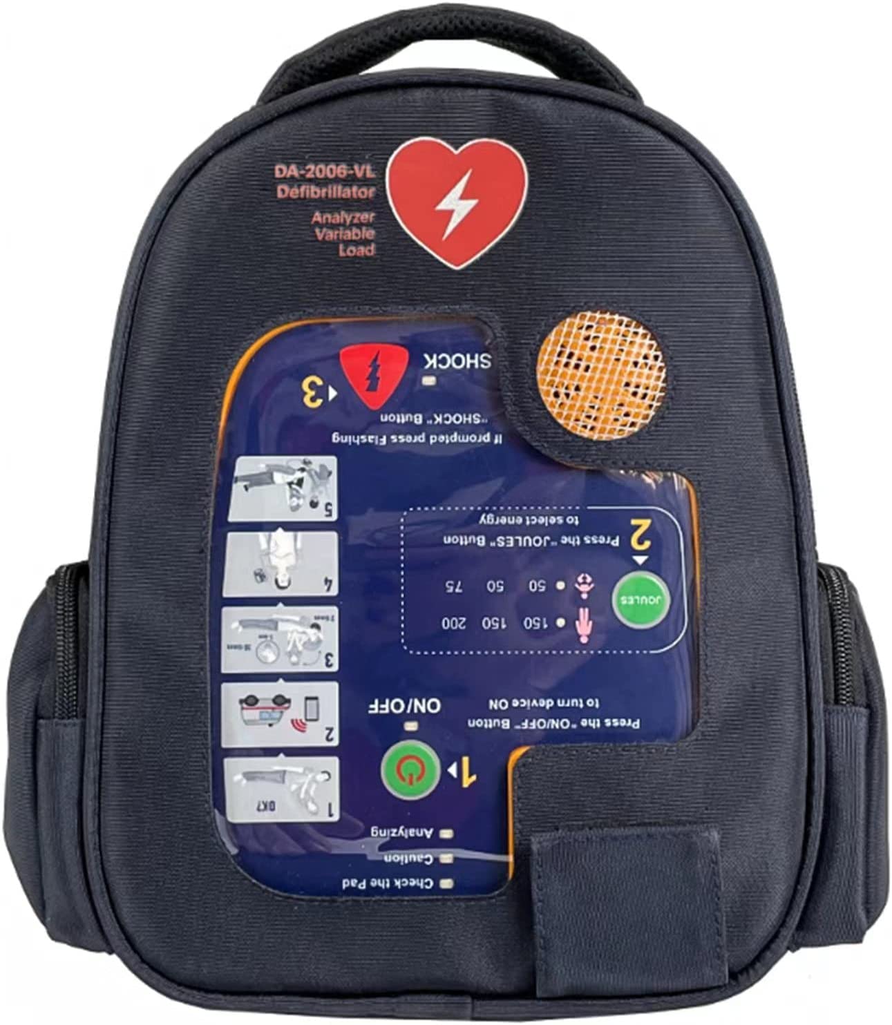 Meubon AED Defibrillator I Portable Machine Analyzer I Defibrillator A