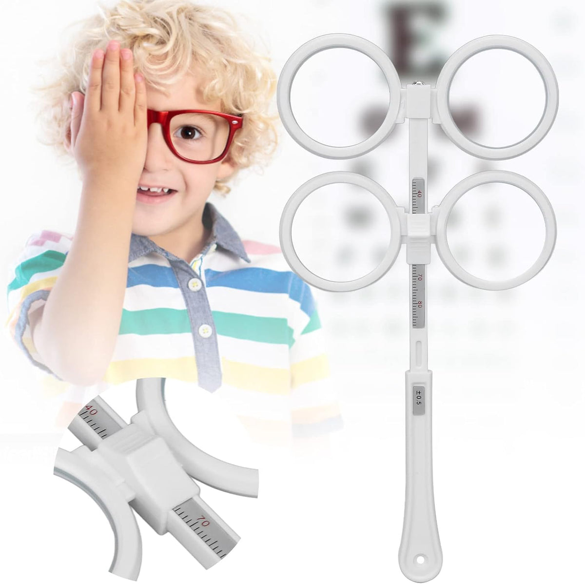 Optical Flipper Plastic Adjustable Optometry Flip Lens Instrument with ...