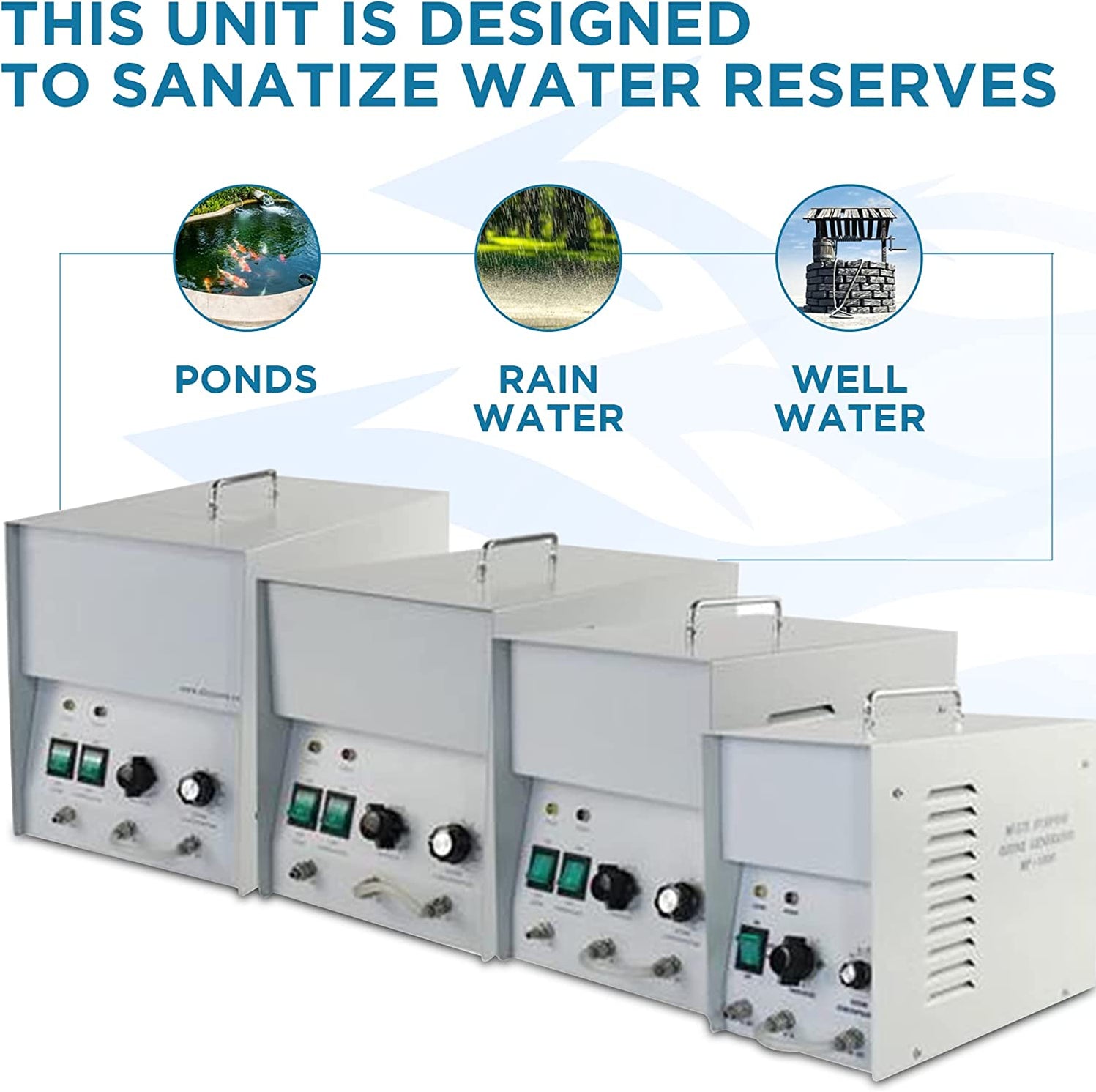 Ozone Generator I 8000mg/hr Capacity with Optional Oxygen Hook-up I Su ...