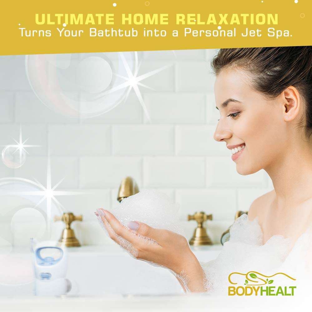 Portable whirlpool Jet Spa Bath - With Adjustable Swivel Jet, 2 levels ...