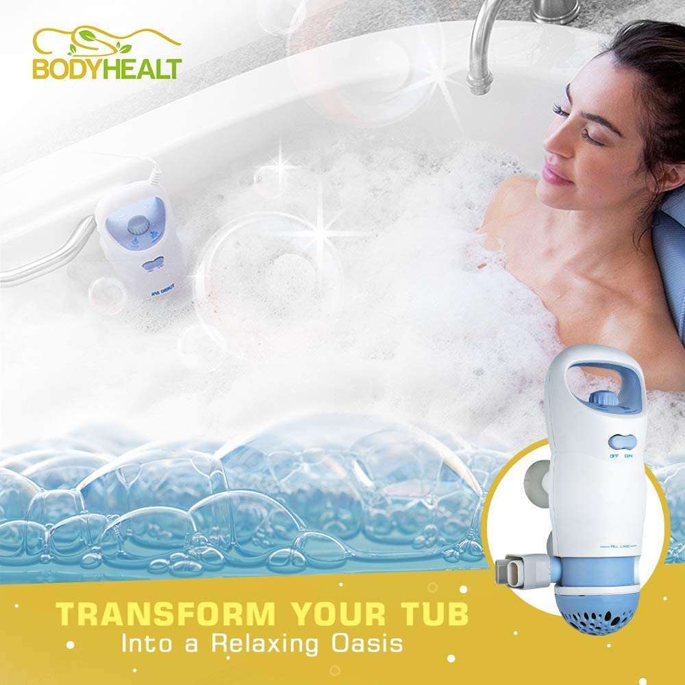Portable whirlpool Jet Spa Bath - With Adjustable Swivel Jet, 2 levels ...