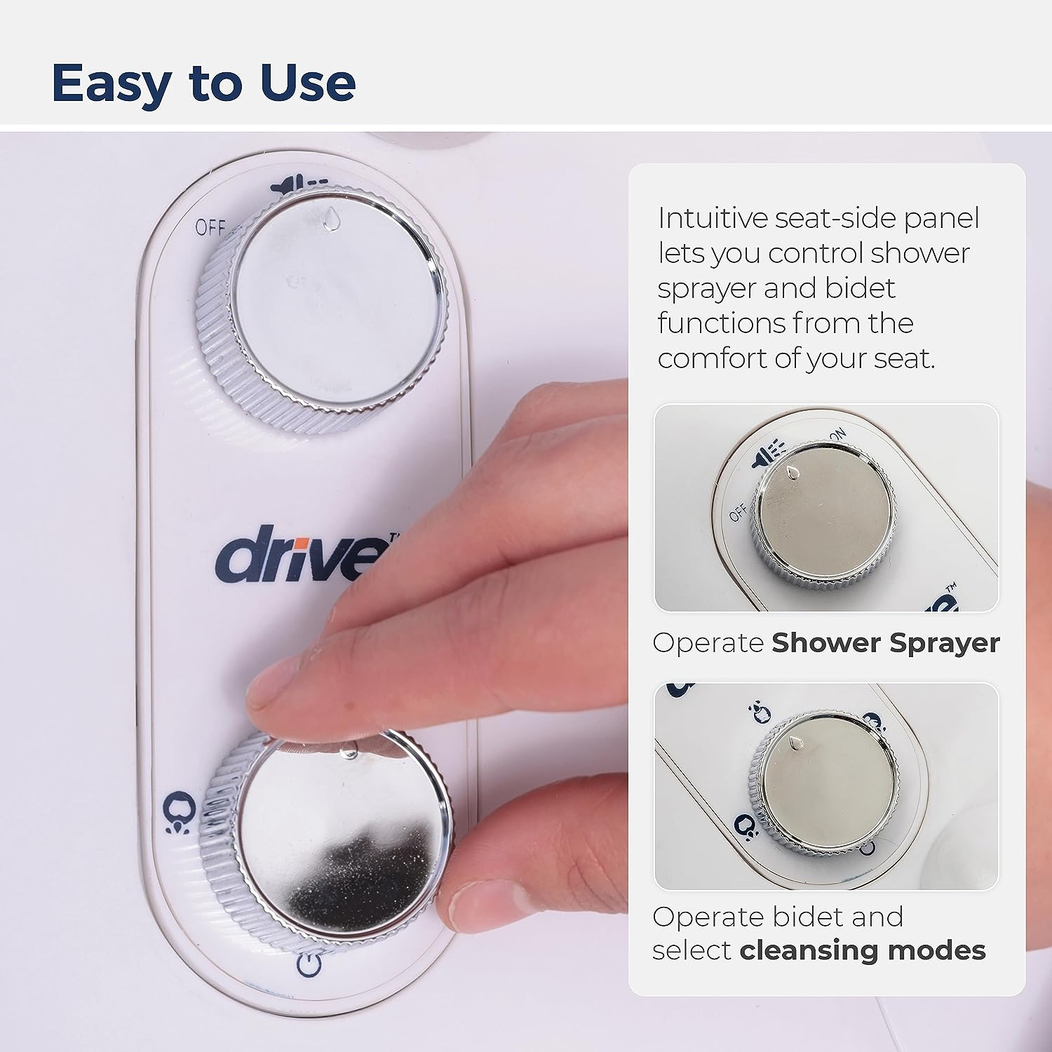 Premium Shower Chair I Bathing System with Bidet I Tub Chair with Cuto ...