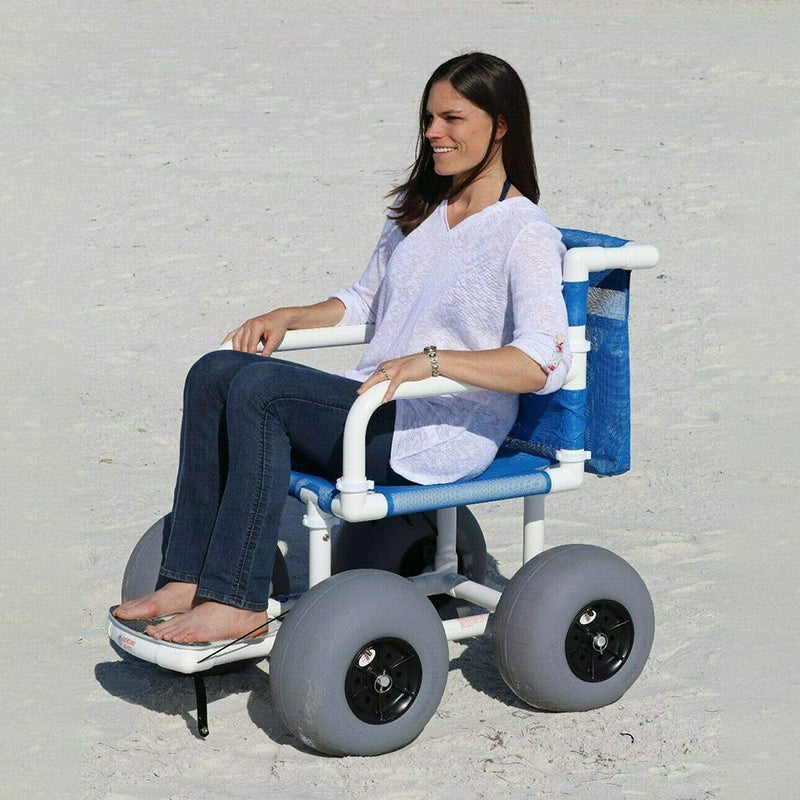 Professional Commode beach Wheelchair With Wheels I outdoor wheelchair ...