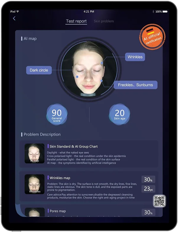 Skin Analysis Machine I Beauty Equipment Face Diagnostic Analysis Skin ...