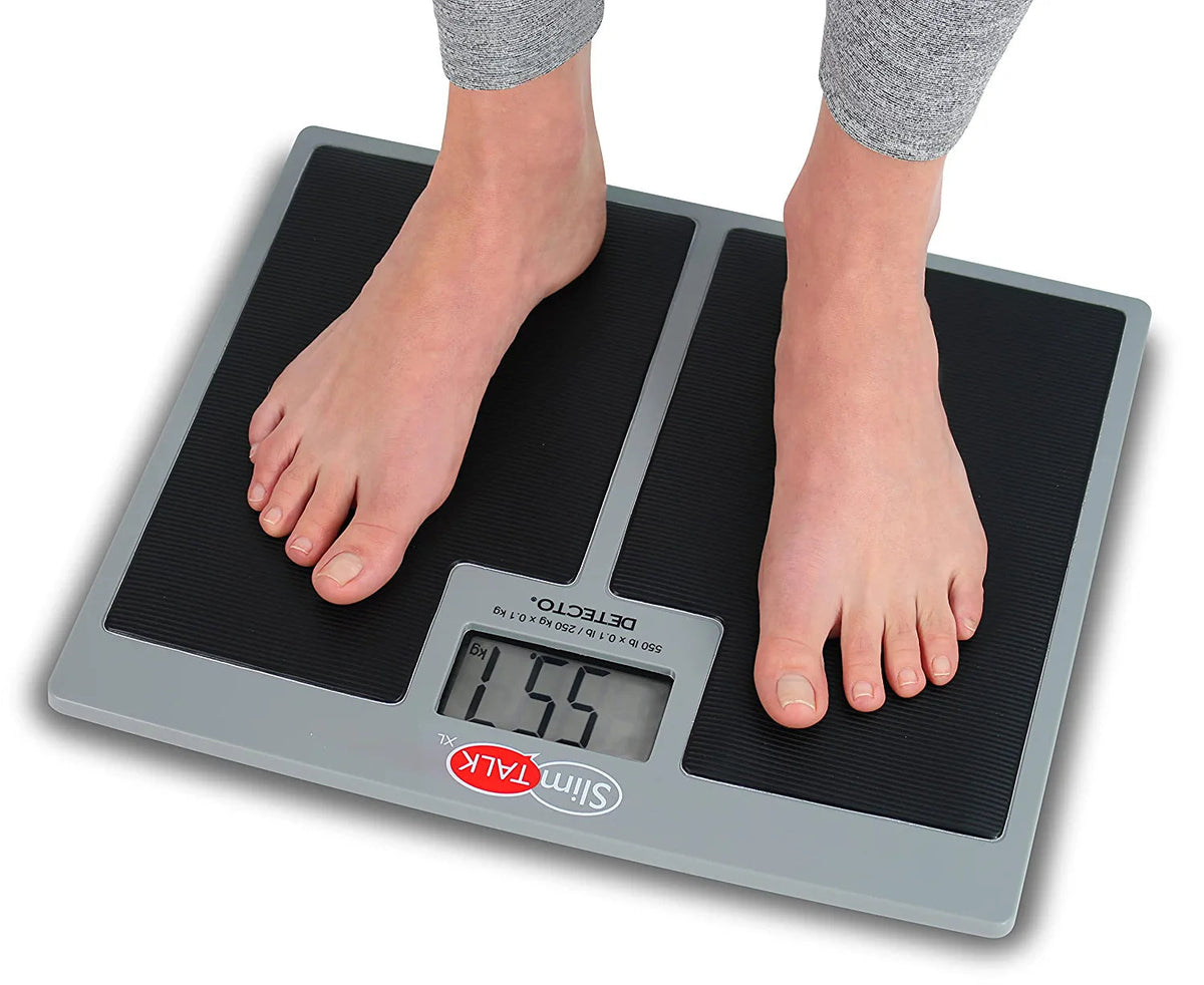 Talking Home Health Scale I 550 lb Weight limit I – Meubon