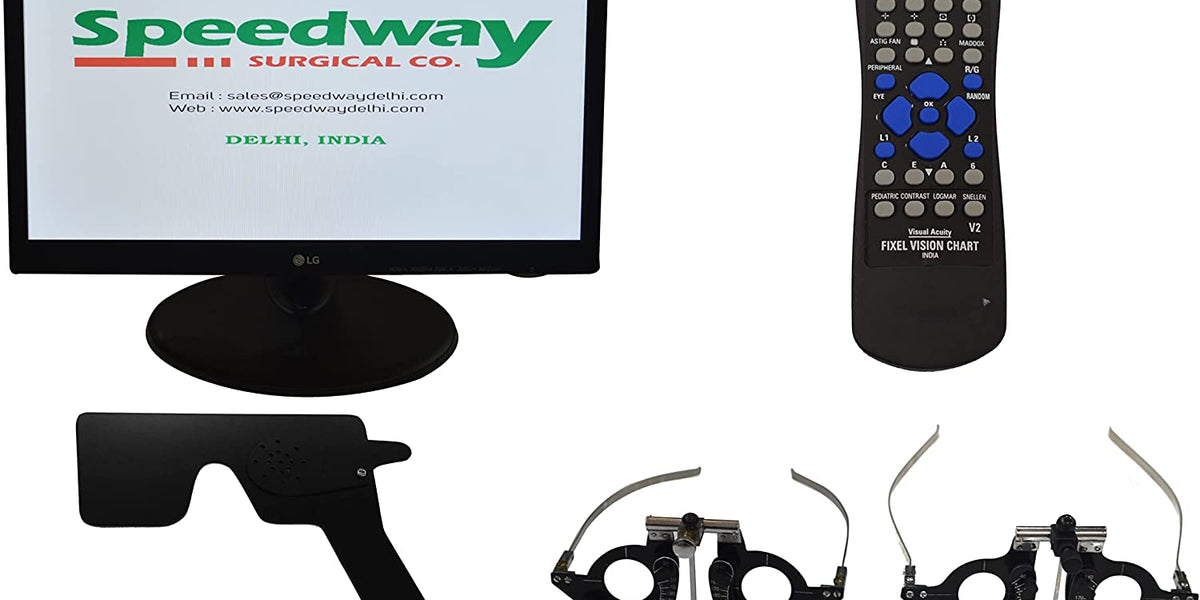Visual Acuity Chart Digital Electronic Optical Eye Charts I Optometry ...