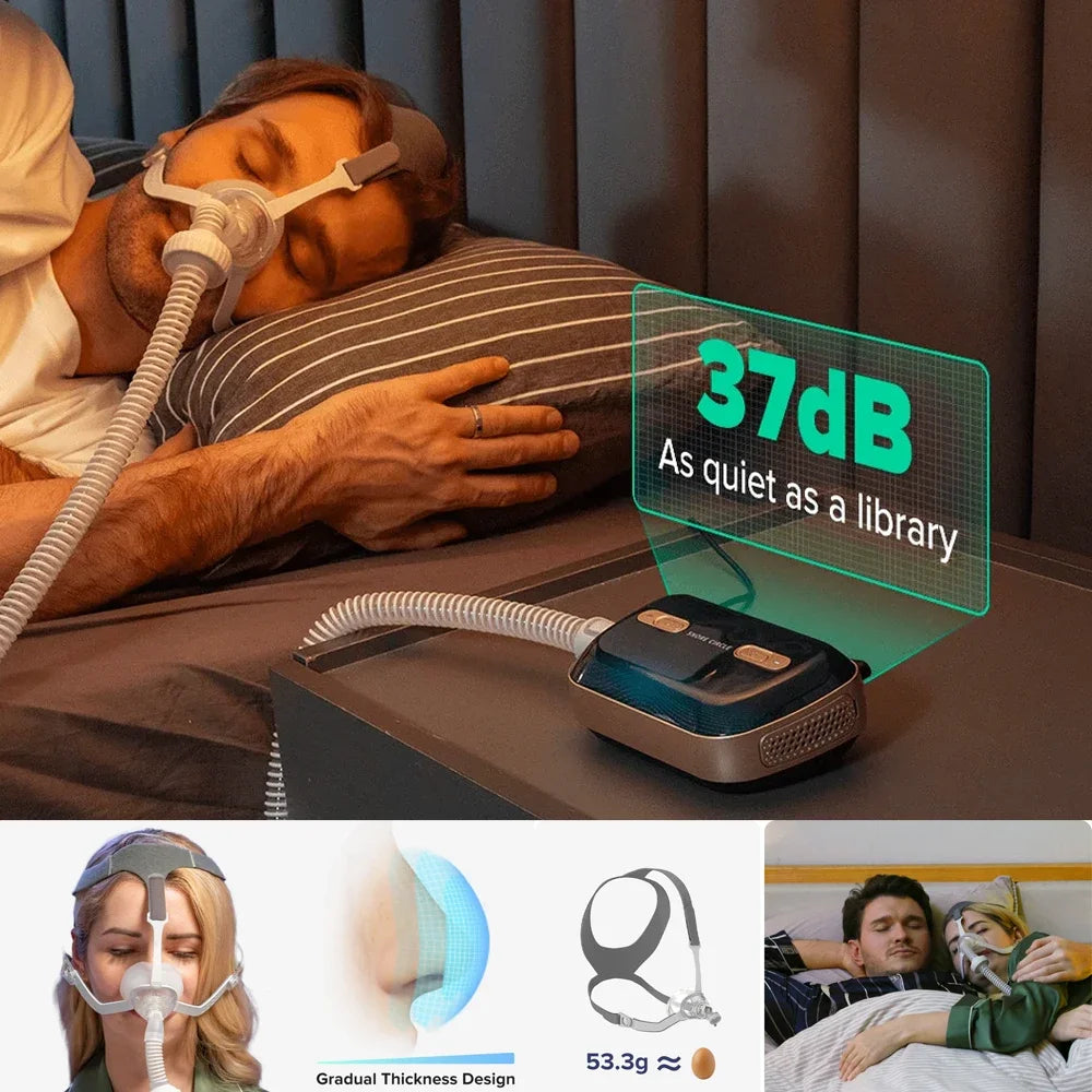 Auto CPAP APAP: Portable Ventilator for Sleep Apnea Syndrome and OSA ...