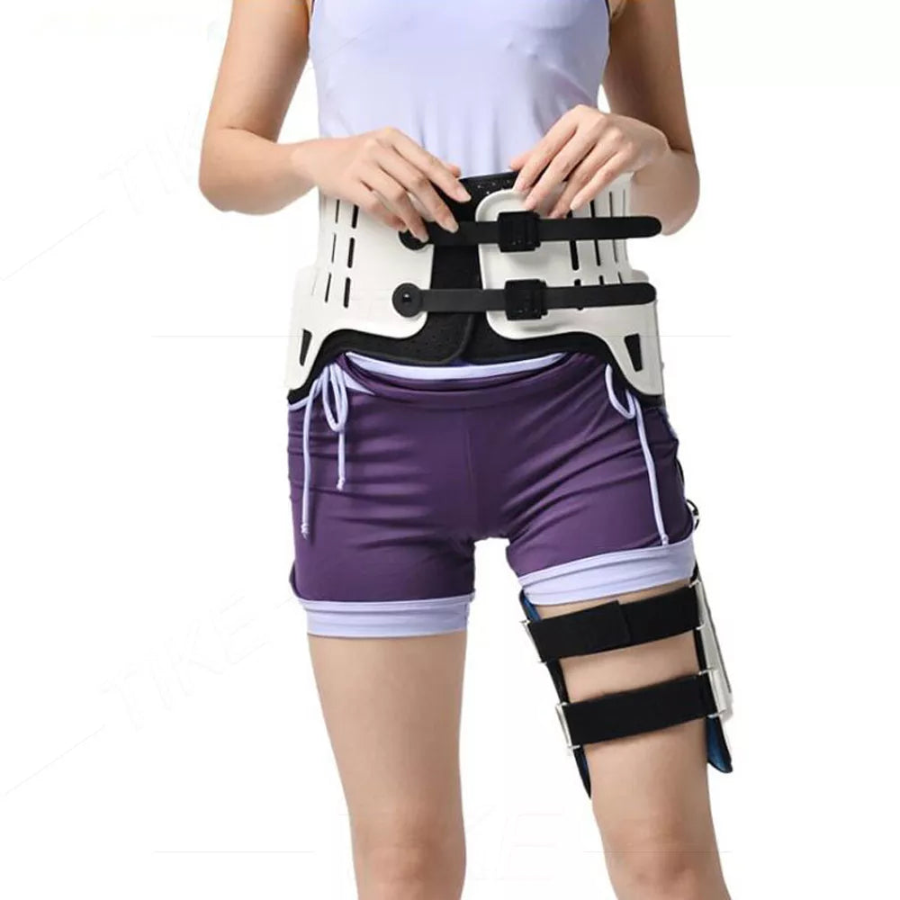 Meubon Hinged Hip Abduction Orthosis & Stabilizer Support Brace for Sc