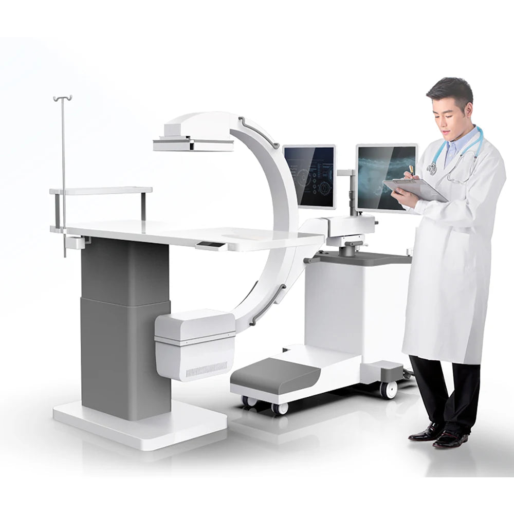 Meubon 5kW Digital Mobile Mini C-Arm X-Ray Machine for Veterinary Surg